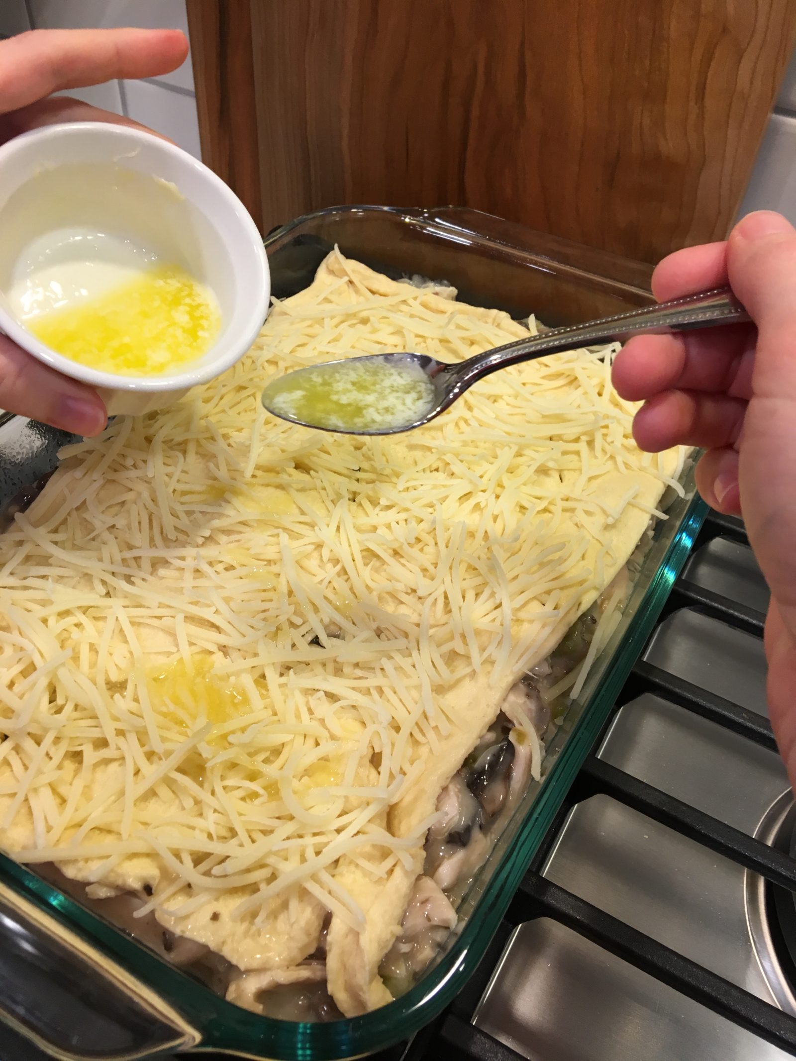 Mushroom Swiss Chicken Casserole – Bless Your Heartichoke
