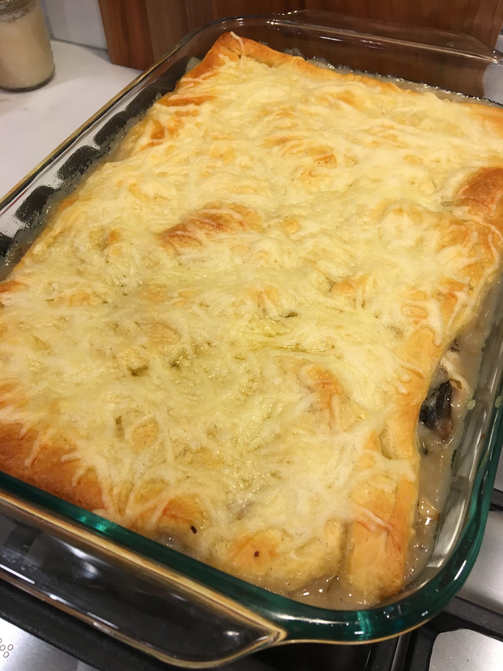 Mushroom Swiss Chicken Casserole – Bless Your Heartichoke