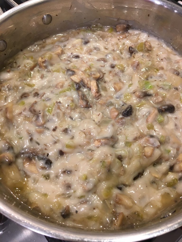 Mushroom Swiss Chicken Casserole – Bless Your Heartichoke