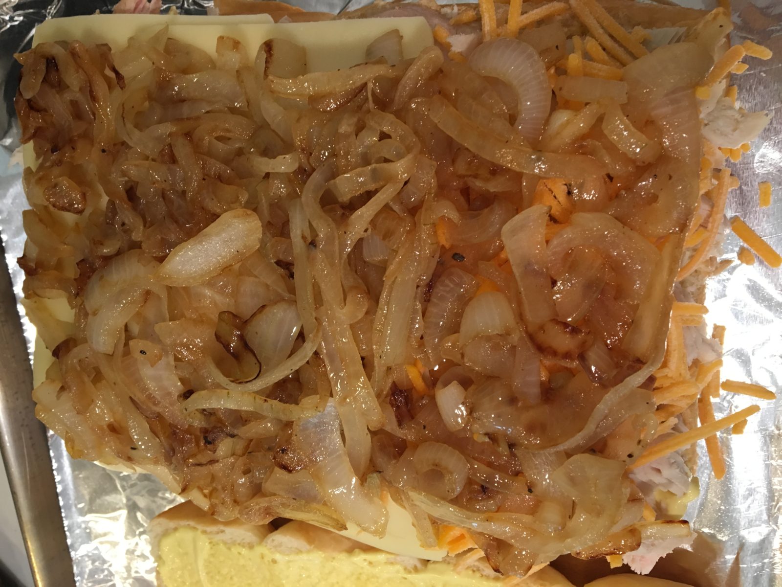 Turkey, Swiss, and Caramelized Onion Sliders – Bless Your Heartichoke