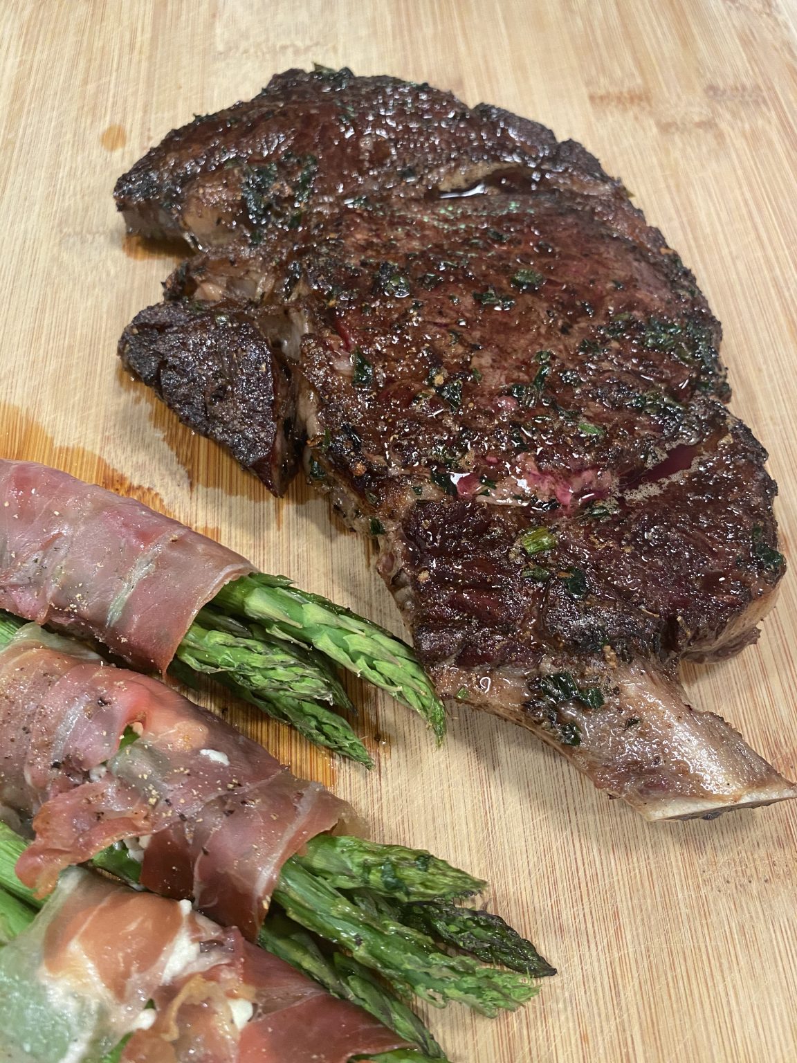 Perfectly Cooked 24oz. Bone-In Ribeye – Bless Your Heartichoke