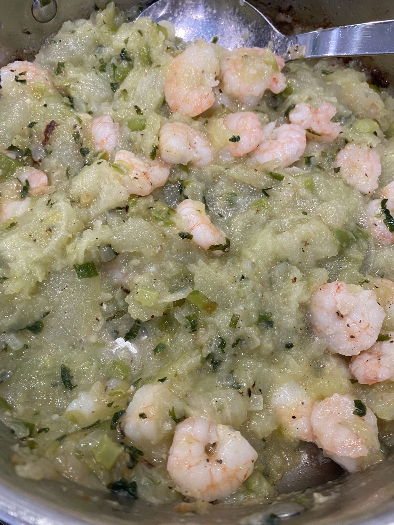Shrimp Stuffed Mirlitons – Bless Your Heartichoke